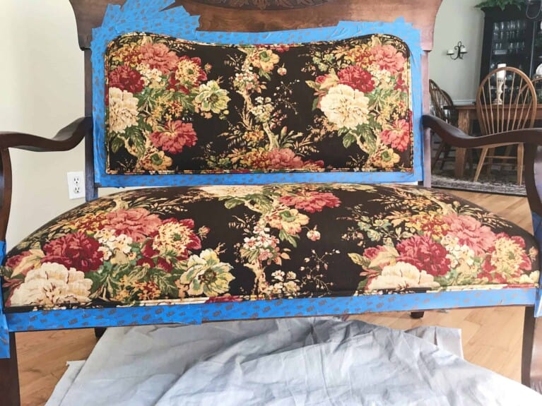 How to Paint Upholstery Fabric with Chalk Paint: The Ultimate Step-by ...