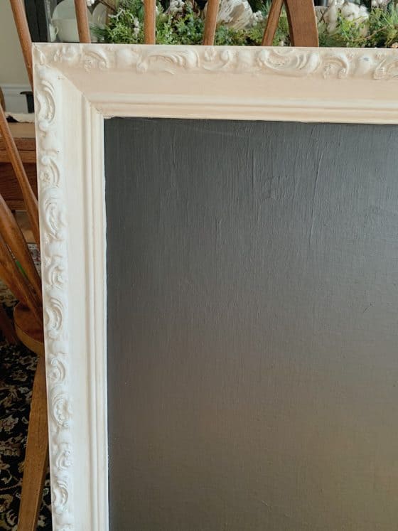 Create a Charming Chalkboard with an Upcycled Vintage Frame - Stacy Ling