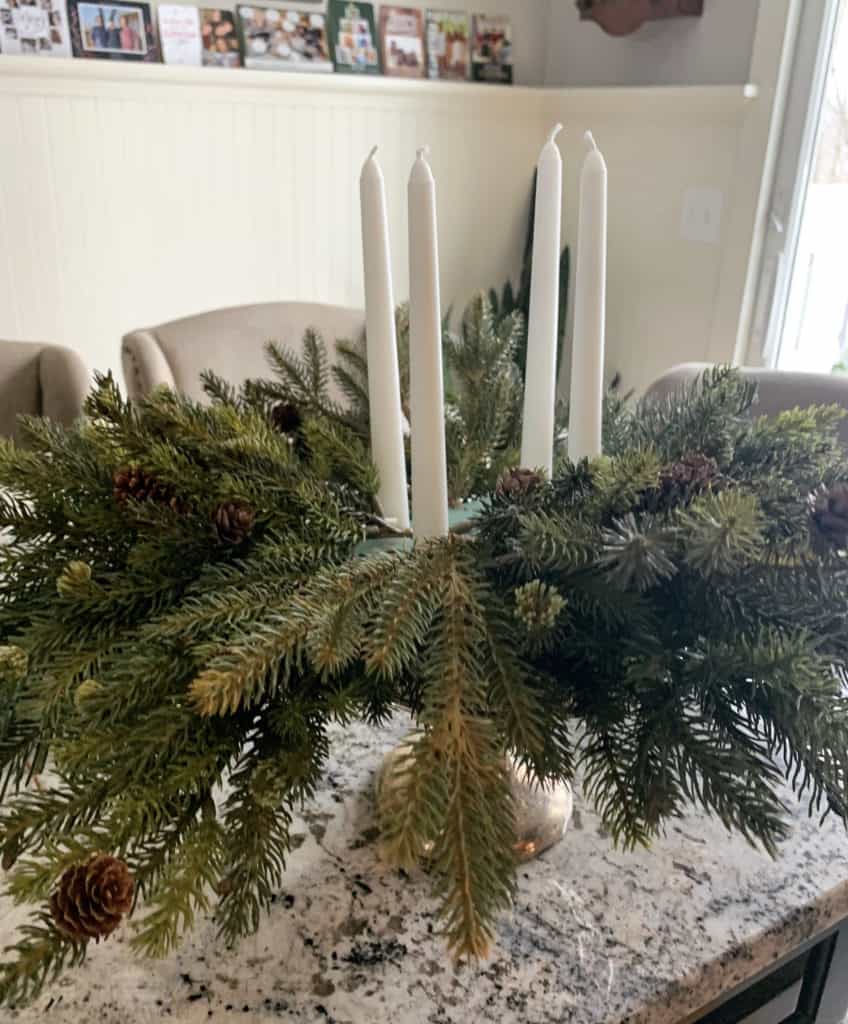 DIY Advent Wreath Tutorial: Simple Steps for a Beautiful Centerpiece ...