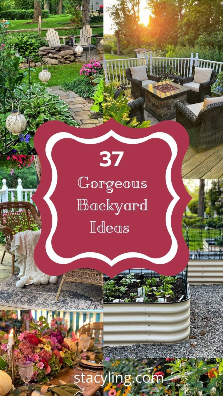 37 Backyard Ideas for Outdoor Living Space Design - Stacy Ling