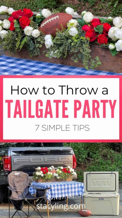 Tailgate Party Ideas That Will Make You the MVP - Bricks ’n Blooms with ...