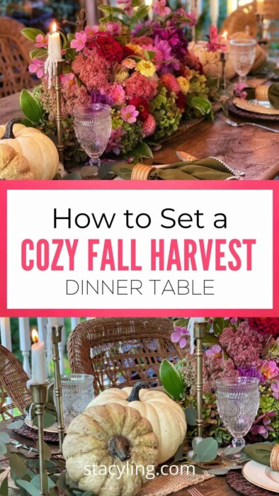Cozy Fall Harvest Table: A Step-by-Step Guide to Beautiful Autumn ...
