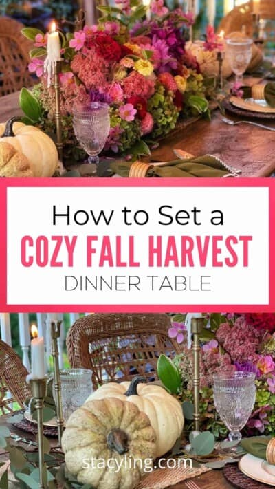 Cozy Fall Harvest Table: A Step-by-Step Guide to Beautiful Autumn ...