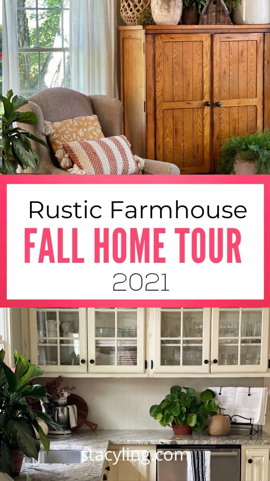 Rustic Farmhouse Fall Home Tour 2021 - Stacy Ling