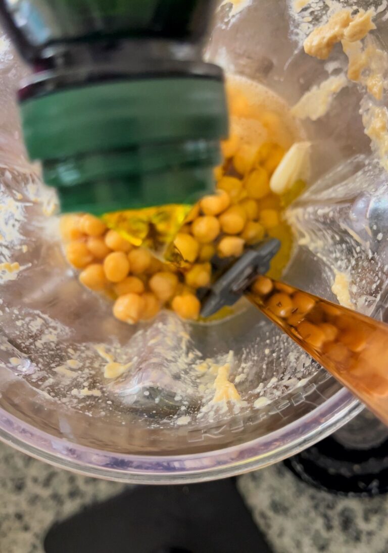 Easy Hummus Recipe with Creative Rice Cake Flowers for Healthy Snacking ...