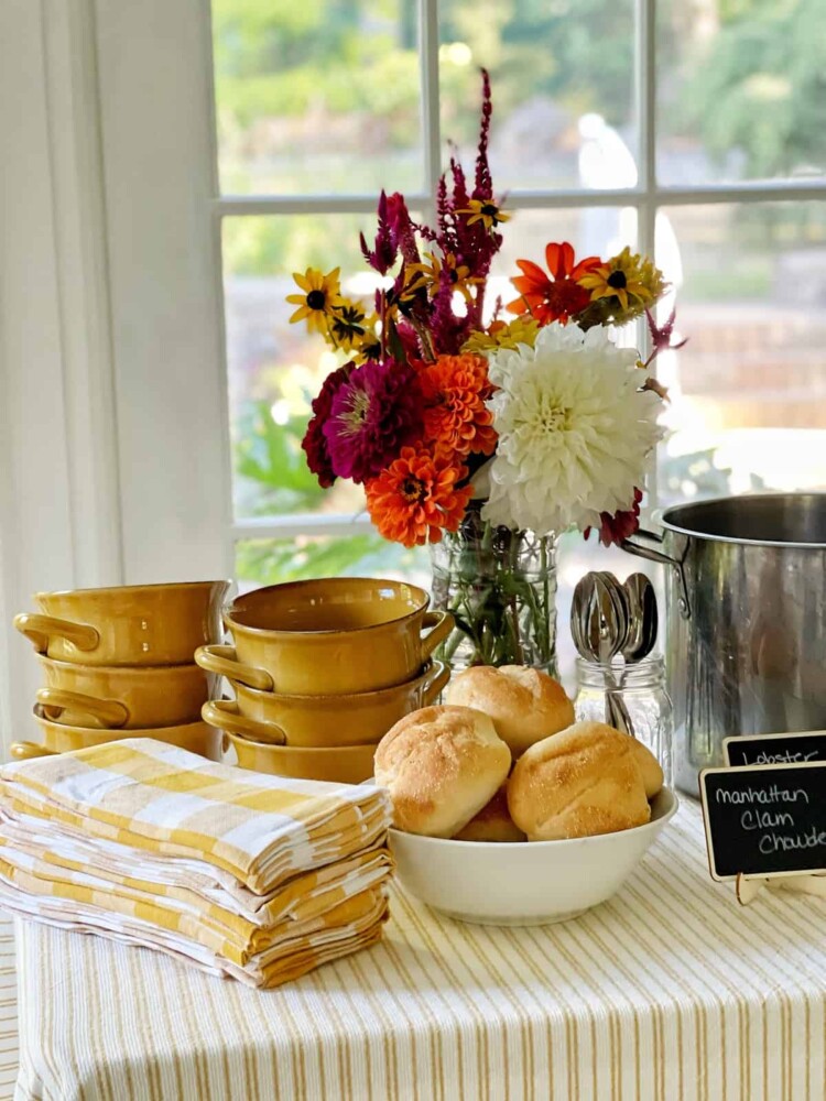 Potluck Luncheon Ideas: Soup Party Edition | Bricks ’n Blooms with ...