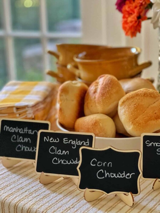 Potluck Luncheon Ideas: Soup Party Edition | Bricks ’n Blooms with ...