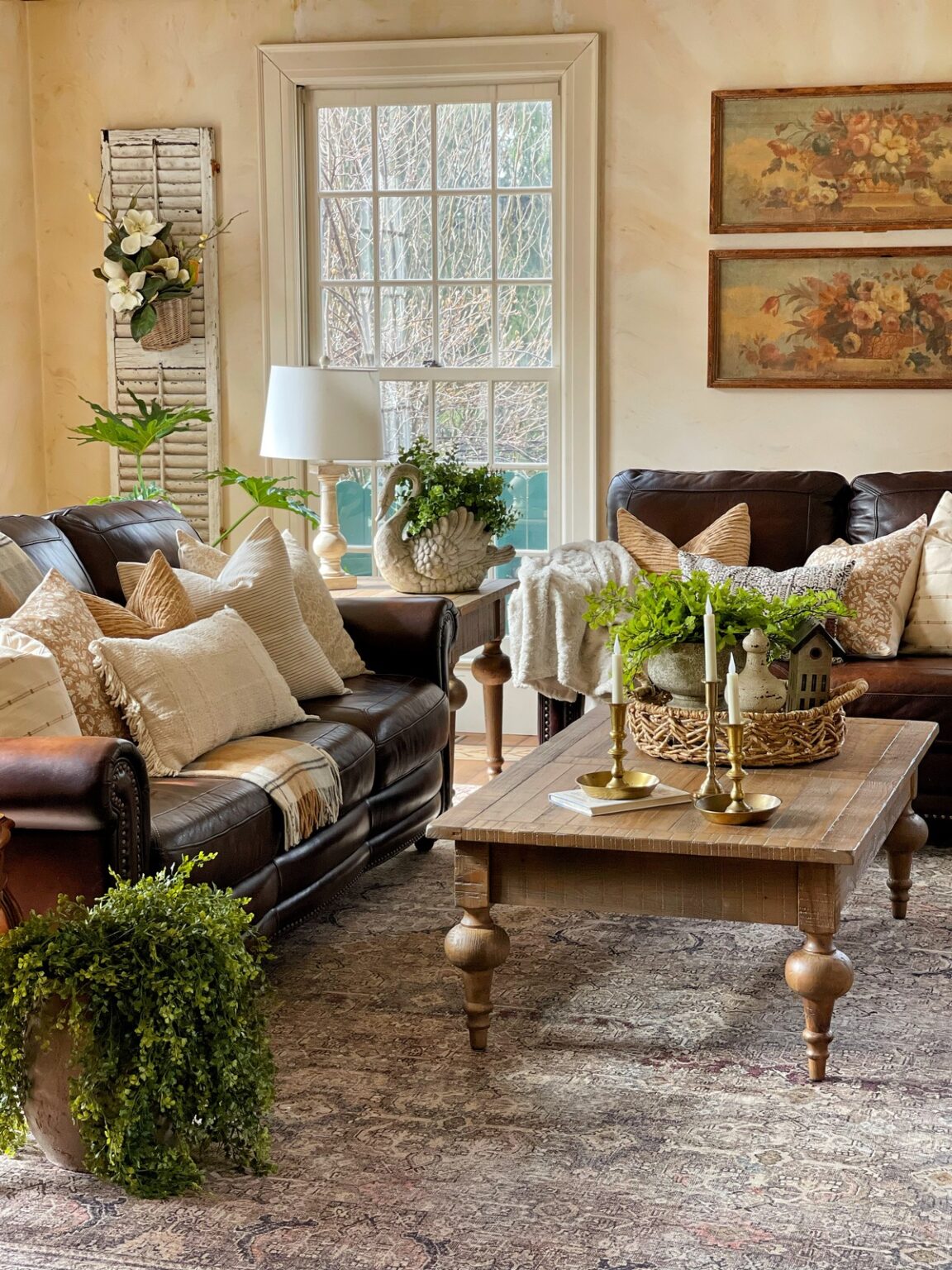 Vintage Farmhouse Spring Home Tour 2023 - Bricks 'n Blooms with Stacy Ling