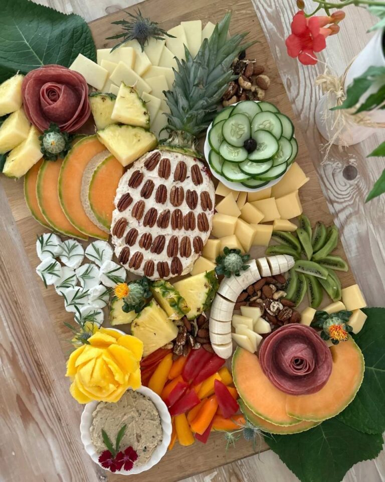 Insanely Good Tropical Theme Party Menu Ideas - Bricks ’n Blooms with ...