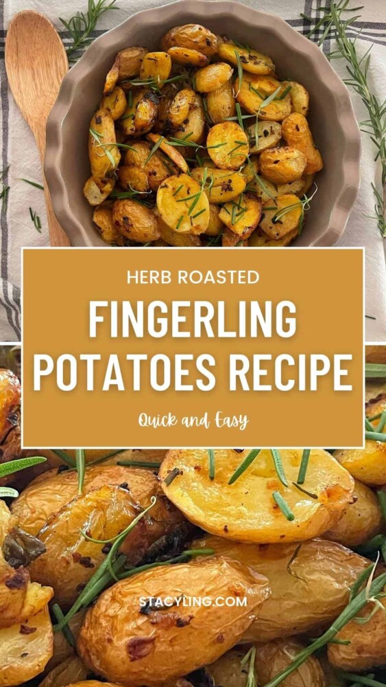 Mouthwatering Herb Roasted Fingerling Potatoes Recipe | Bricks ’n ...