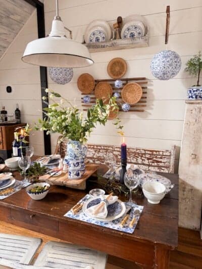 Casually Elegant Chinese Table Setting Ideas - Bricks ’n Blooms with ...