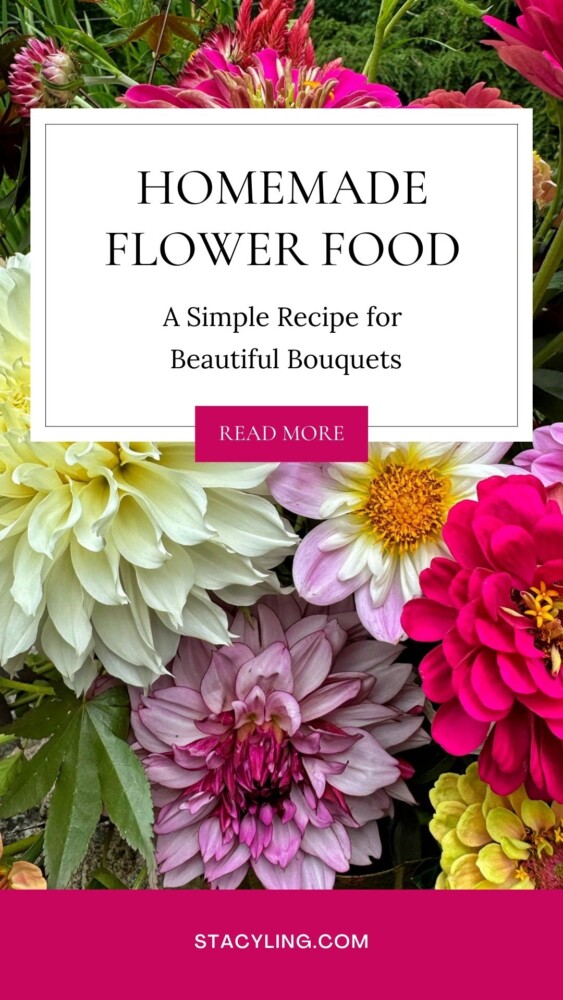 Homemade Flower Food: A Simple Recipe for Beautiful, Long-Lasting ...