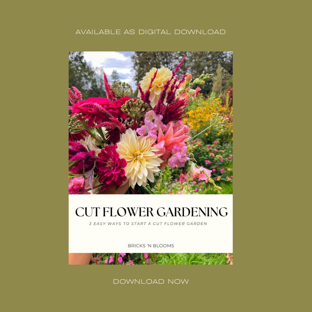 Digital Download - Cut Flower Gardening: 3 Easy Ways to Start a Cut ...