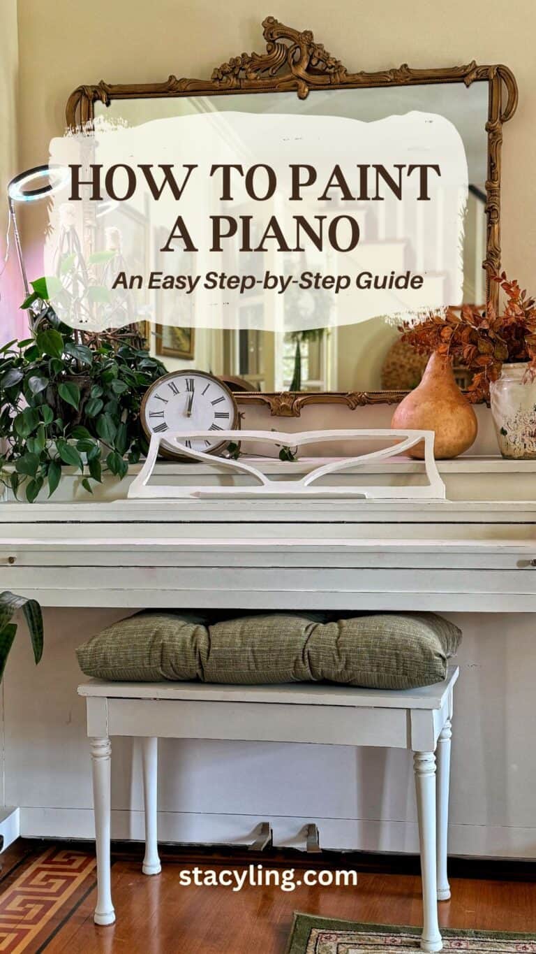 How to Paint a Piano: A Step-by-Step DIY Makeover Guide | Bricks ’n ...